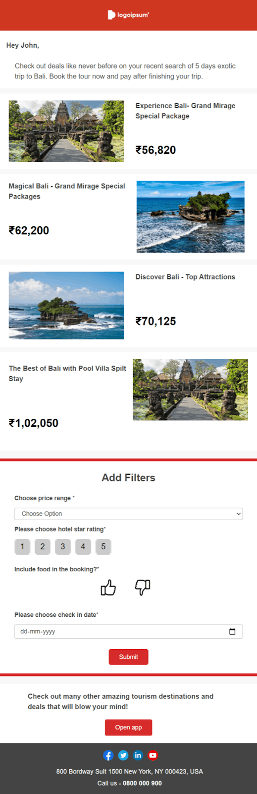 Top Five AMP email templates for lead generation - Digital Monk